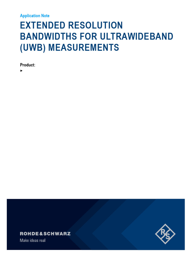 1EE26 - 3e - Extended Resolution Bandwidth For Ultrawideband ...