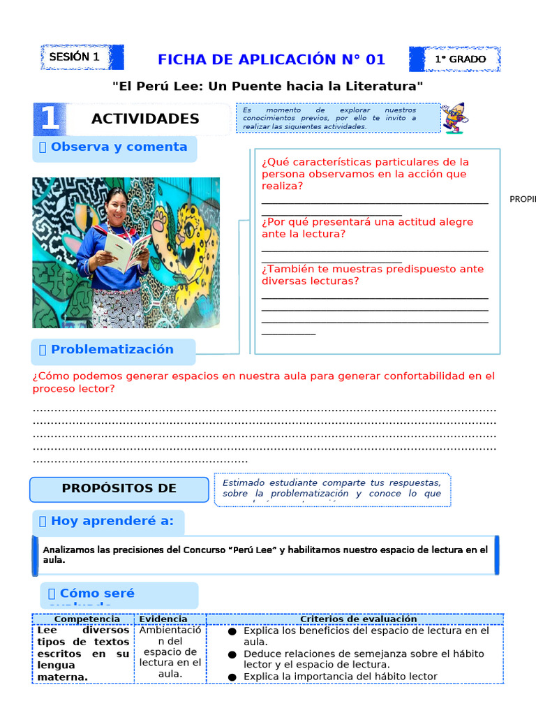 Ficha #1 - U4 - Comu | PDF | Comprensión lectora | Aprendizaje