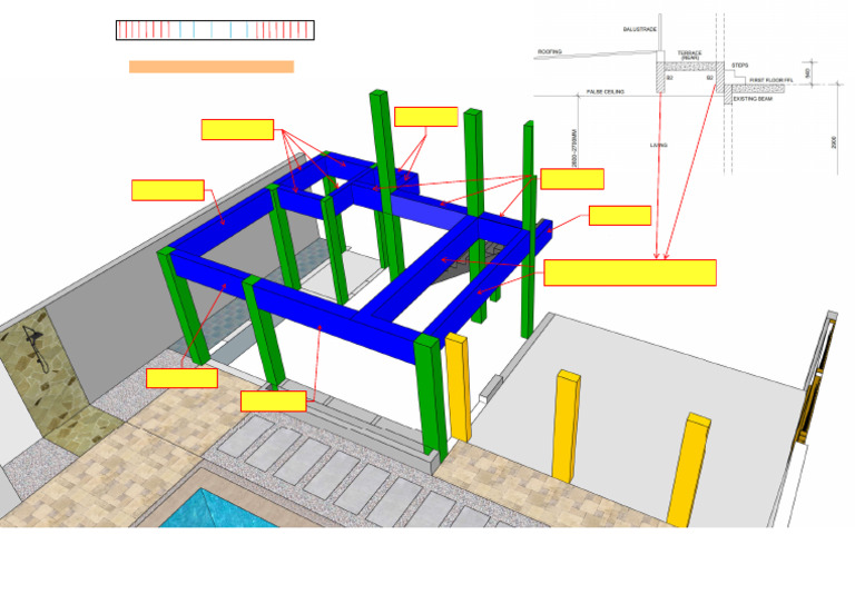 Roof Beam Sizes and Reinforcement Details | PDF