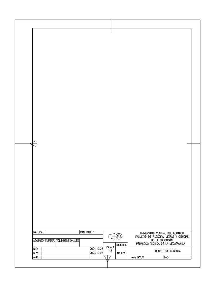 Modelo de Membrete Plano | PDF