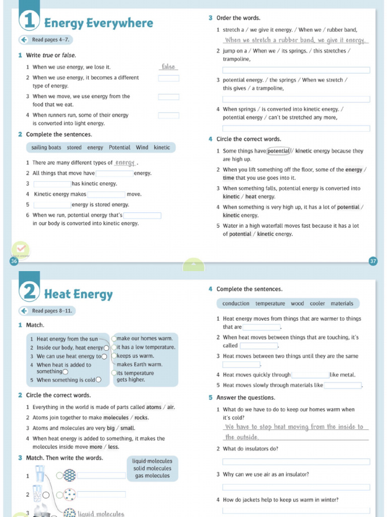 Activities Incredible Energy | PDF