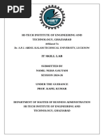 MS Word Project-1 | PDF | Microsoft Word | Page Layout