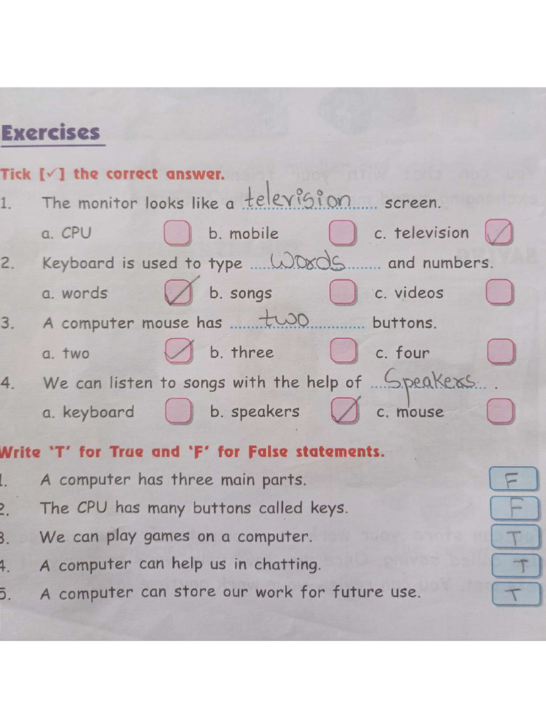 Computer Chapter 2 | PDF