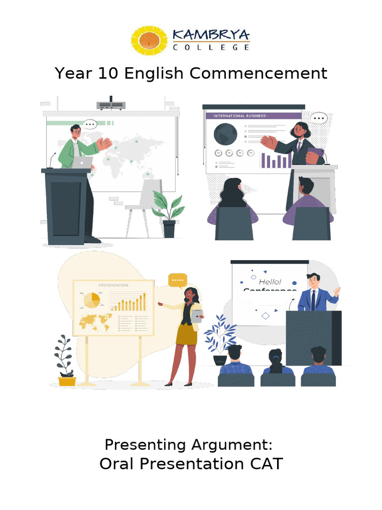 Year 10 Oral Presentation Guide | PDF | Rhetoric | Logos
