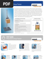 ISTA 1A Drop Test Procedure | PDF