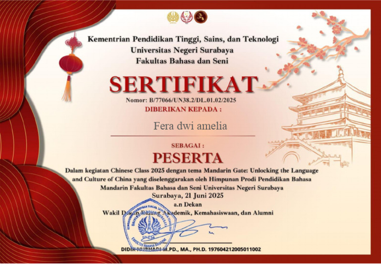 E - Certificate | PDF