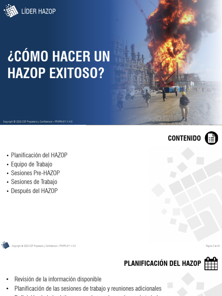 Líder Hazop Dia 2 | PDF | Software | Planificación