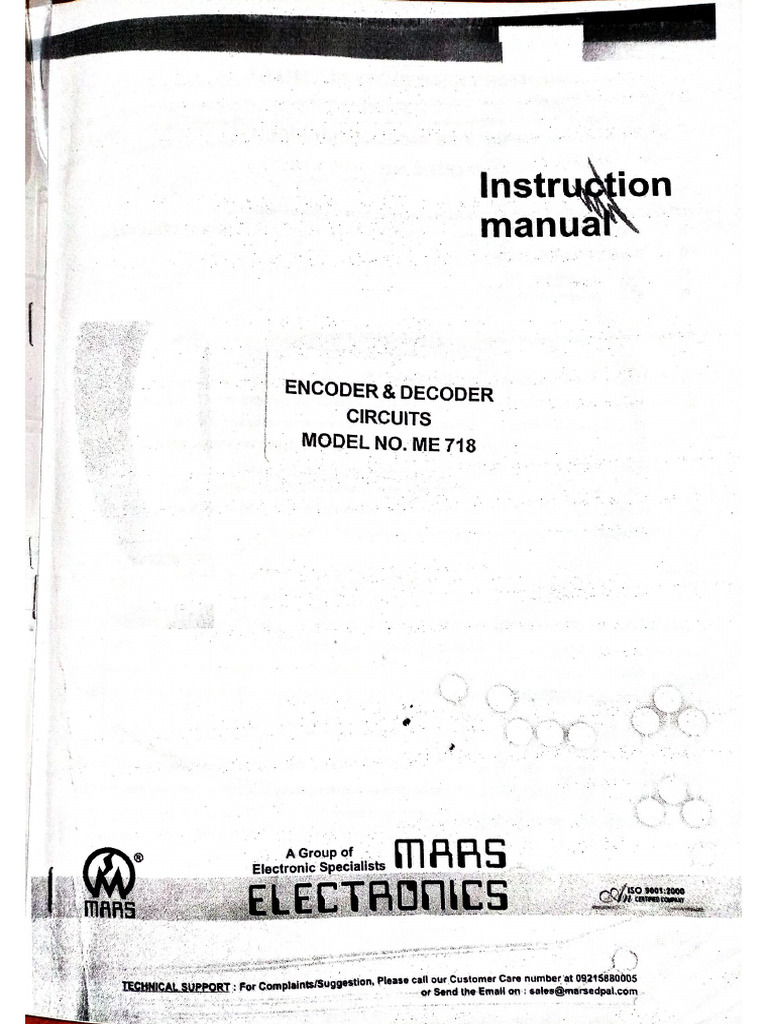 Encoder & Decoder | PDF