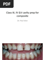 Class III Cavity Preparation Guide | PDF | Tooth Enamel | Dentistry ...