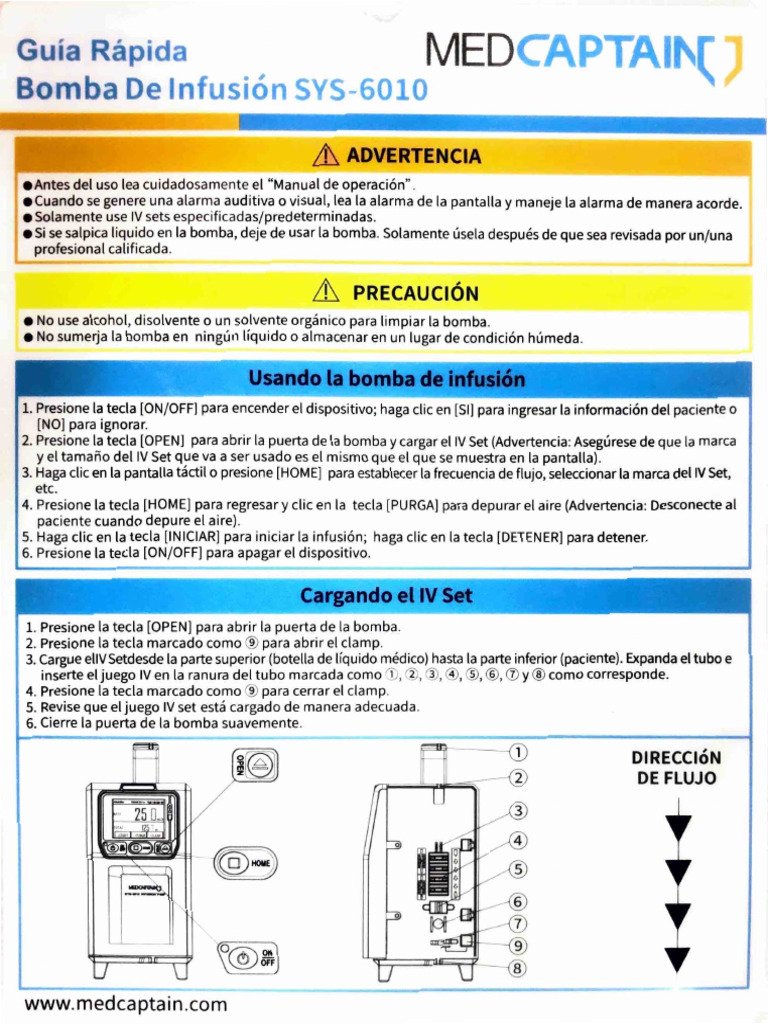 Guia Medcaptain SYS6010 | PDF