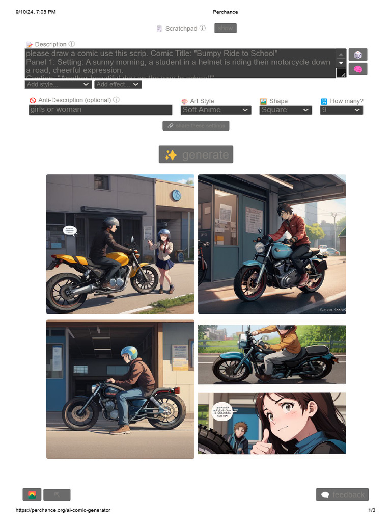 Comic For Motorcycle | PDF