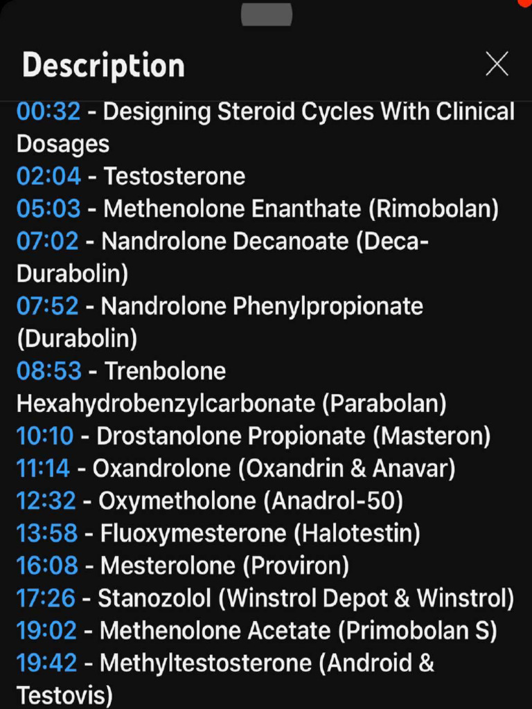 Designing Steroids Cycles With Clinical Dosages | PDF