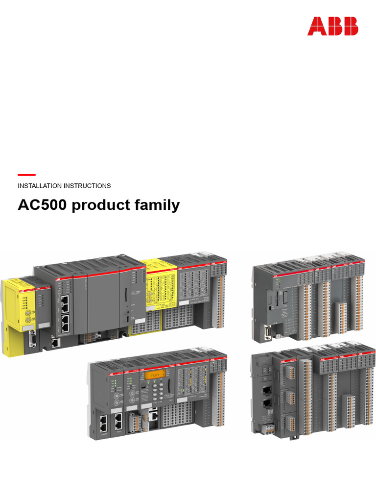 3ADR024117M02xx, 25, En-US, AC500 - Installation - Instruction | PDF ...