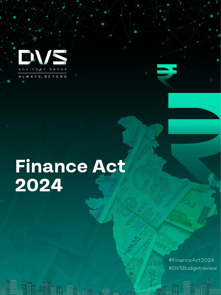 DVS FinanceAct2024 An Analysis | PDF | Taxes | Expense