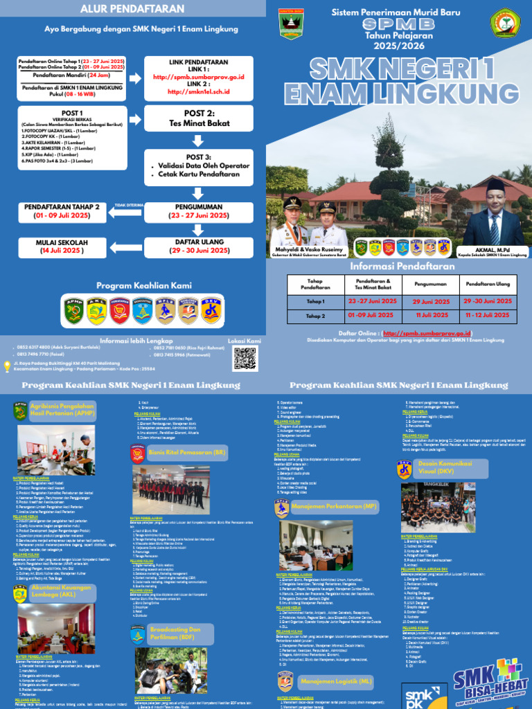 Brosur SPMB 2025 Biru | PDF