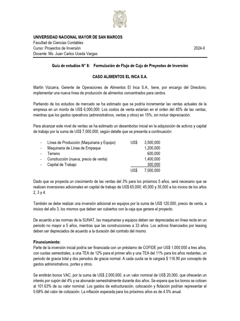 Guía 8 Casos para Discusión | PDF | Compartir (Finanzas) | Economias