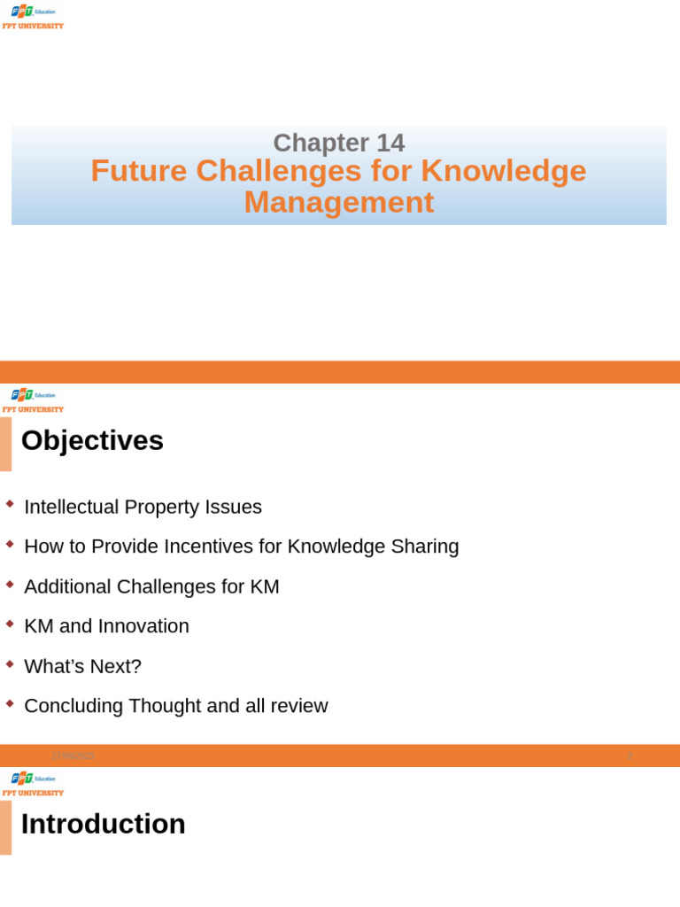 Chapter 14 - Future Challenges For Knowledge Management | PDF | Knowledge | Knowledge Management