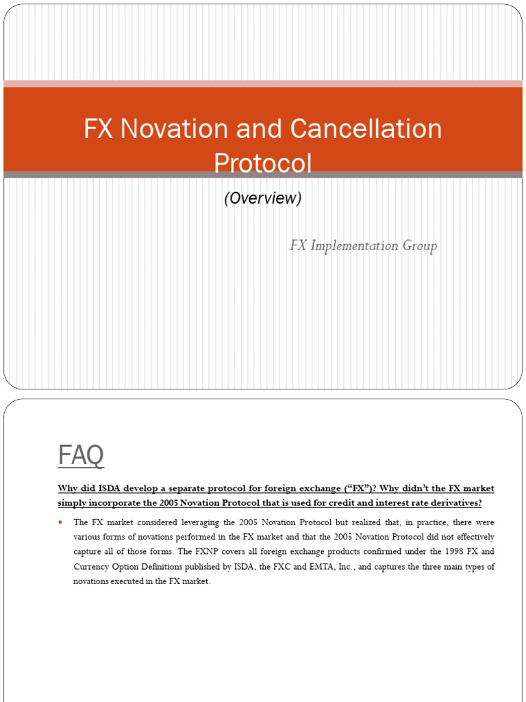 FX Novation Protocol Overview | PDF | Option (Finance) | Session ...