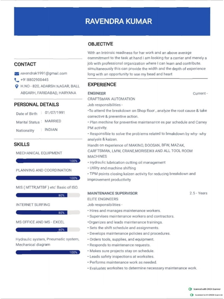 Ravendra Kumar C.V | PDF