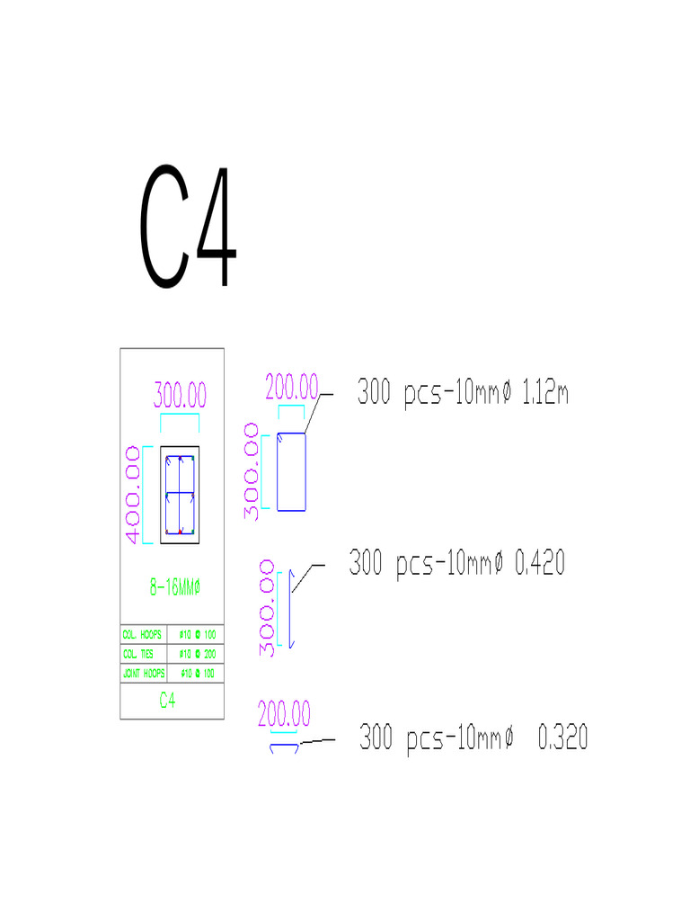 c4 Stirrup Detail | PDF