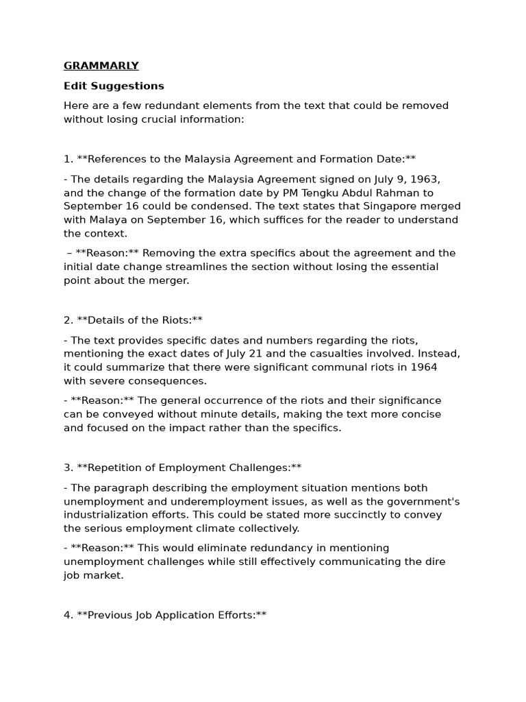 Chapter 4 - Grammarly Edit Suggestions | PDF