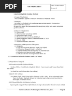 Hydroxyl Value Determination Method | PDF