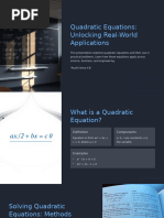 Real-Life Applications of Polynomials | PDF