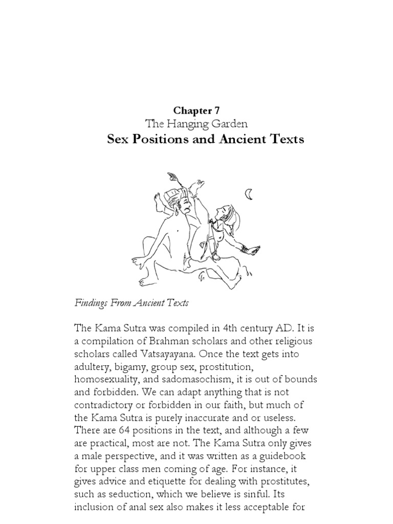 CH7 Sex Positions Kama Sutra and Oral Pleasures | PDF | Oral Sex ...