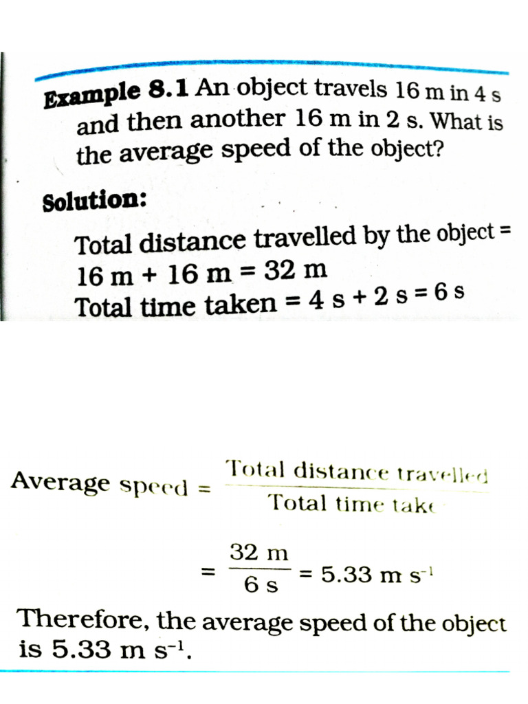 Class IX - B Subject - Physics Chapter - 1 Motion | PDF