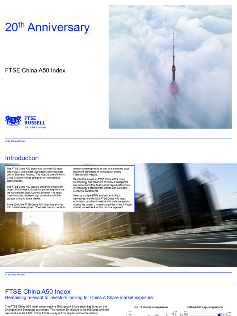 FTSE China A50 Index: 20-Year Overview | PDF | Stock Market Index ...