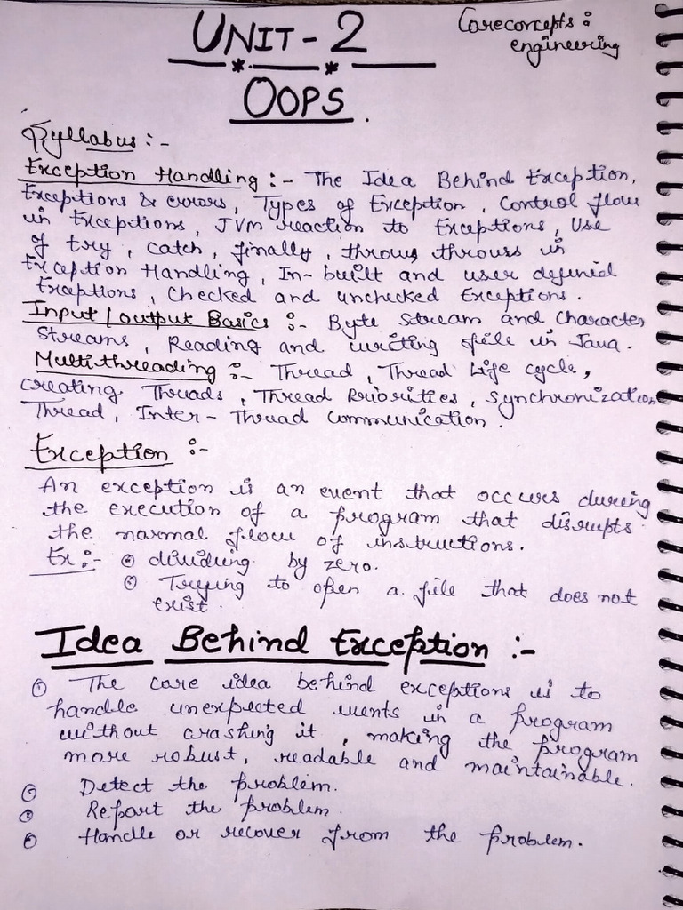 Unit2 Oop by Coreconcept - Engineering | PDF