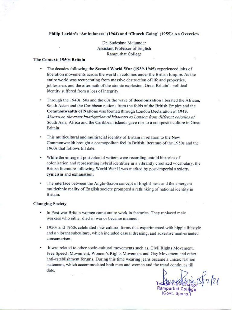 5 Philip Larkin | PDF