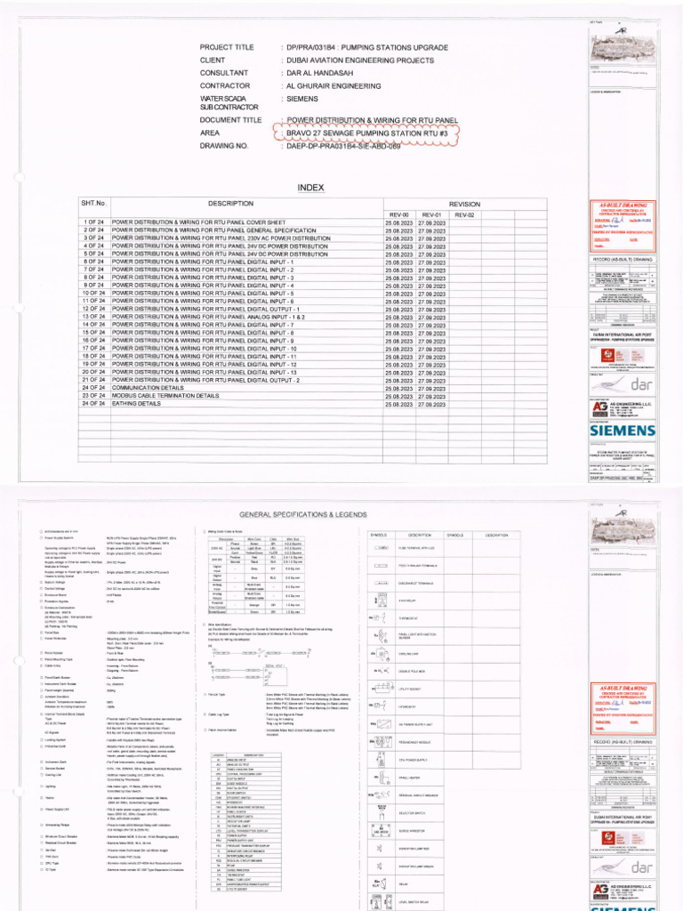 Sdp-9 Wiring Red Markup | PDF