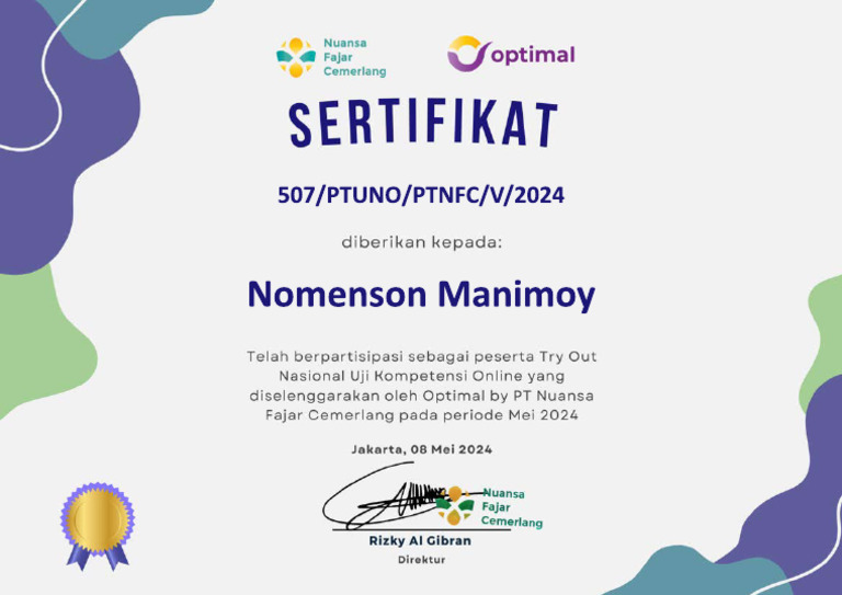 Nomenson ManimoyNomenson Manimoy | PDF