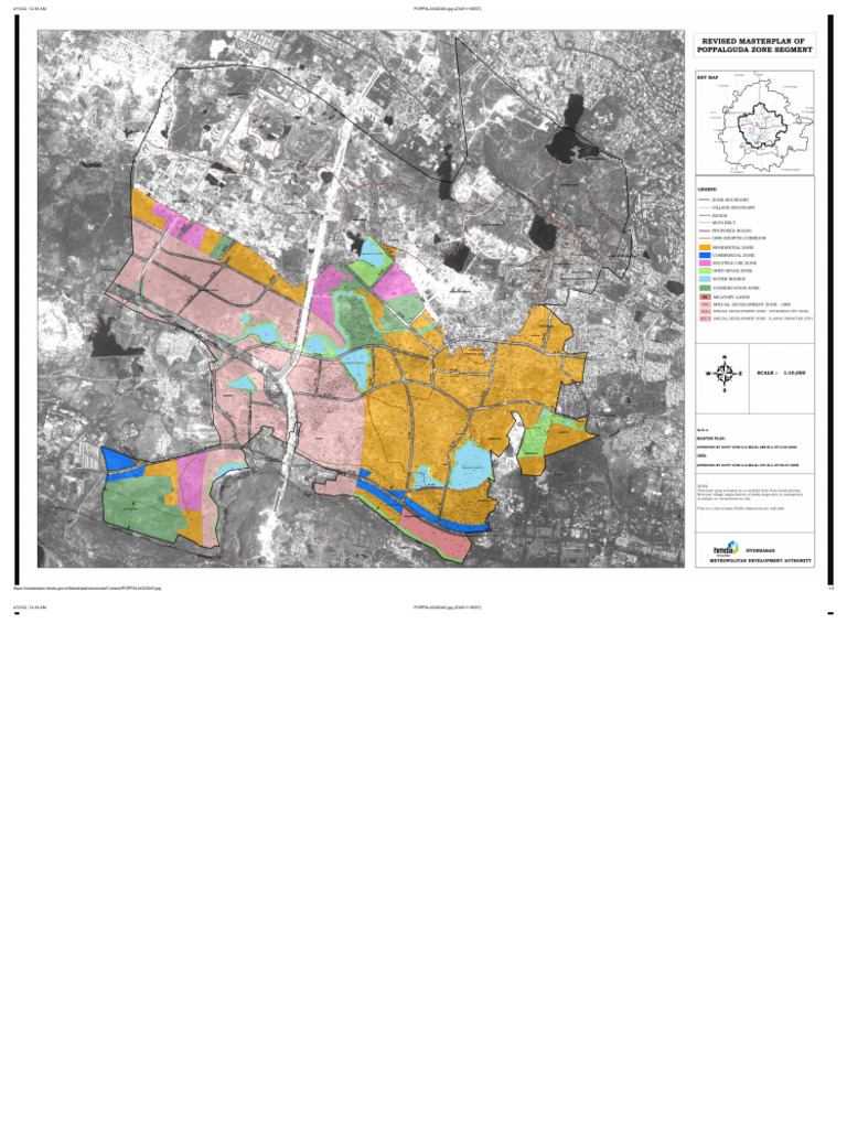 Puppalguda Master Plan | PDF