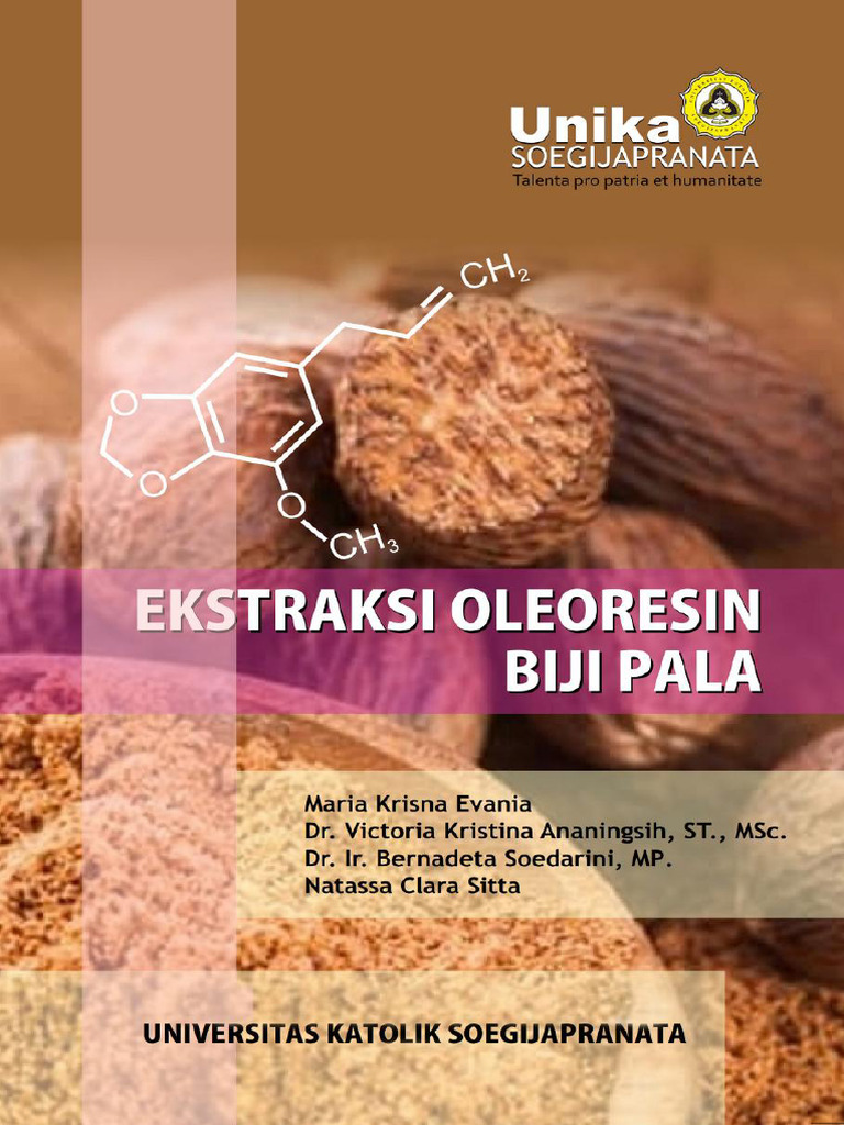 Buku Ekstraksi Oleoresin Biji Pala | PDF