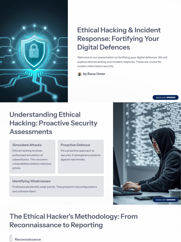 Ethical Hacking and Incident Response Fortifying Your Digital Defences | PDF | Security ...
