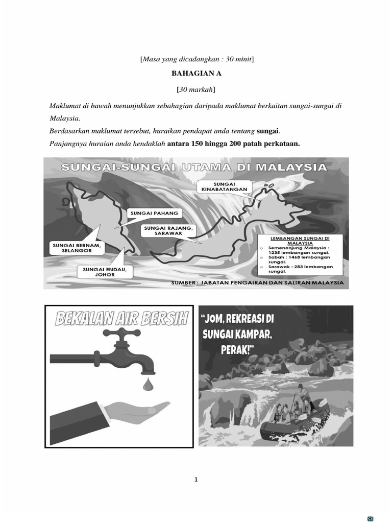 BM k1 Trial SPM JB 2023 | PDF