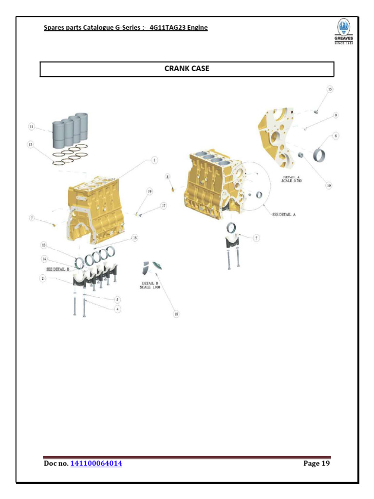 Greaves Engine Crank Case | PDF