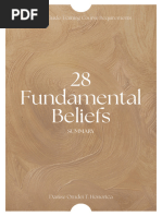 Seventh-day Adventist Fundamental Beliefs | PDF | God The Father | Trinity