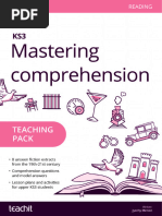 Aqa GCSE Lang P1Q5 Student Friendly Mark Scheme | PDF | English ...