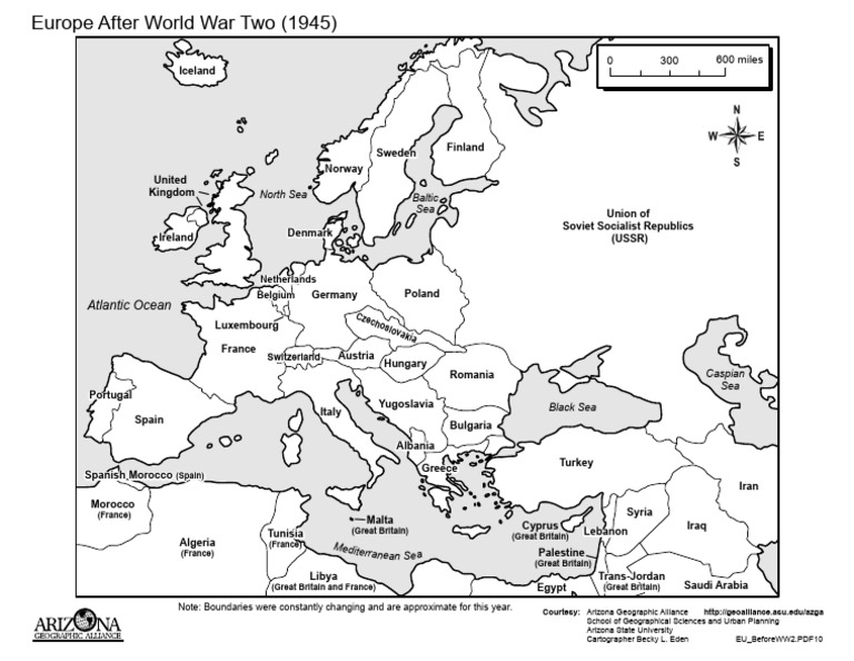 EU AfterWW2 | PDF | World War II | Global Politics