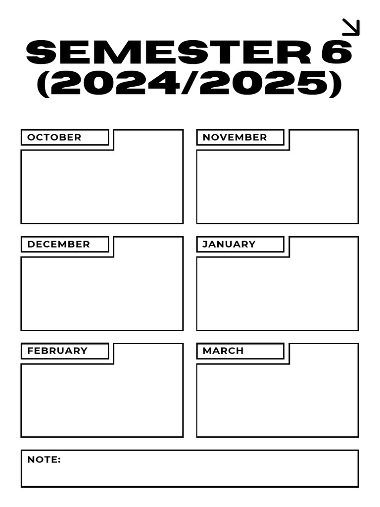 White Simple Modern Weekly Schedule Planner | PDF