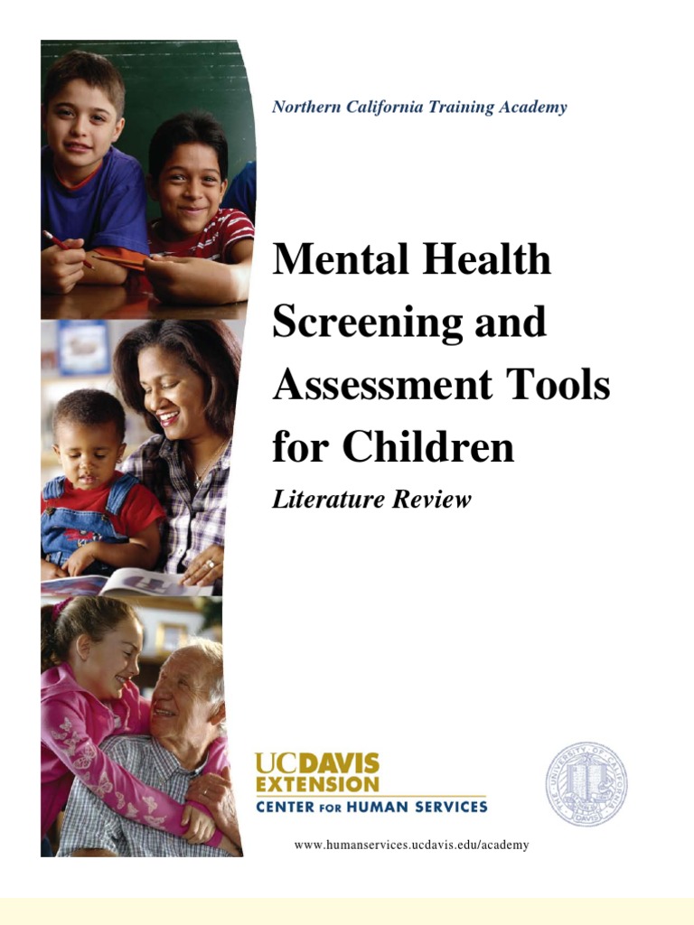 Final Mental Health Lit Review | PDF | Diagnostic And Statistical ...