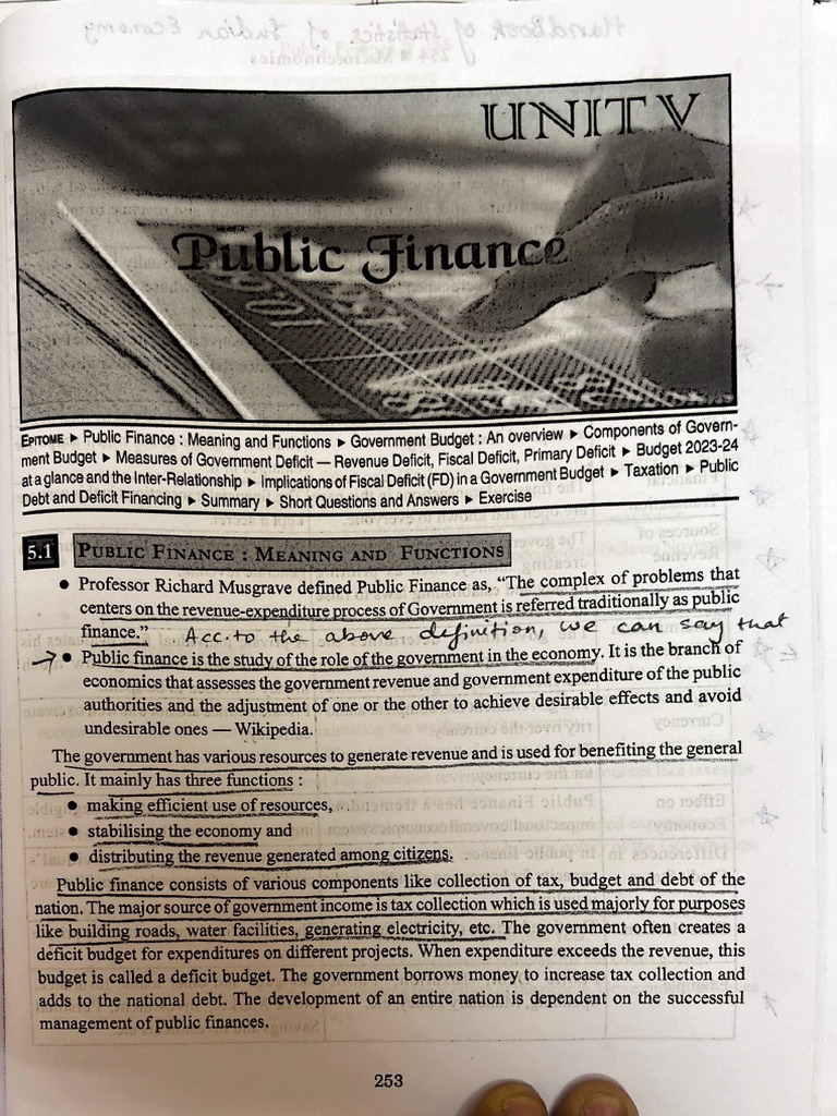 Overview of Public Finance and Budgeting | PDF | Government Budget ...