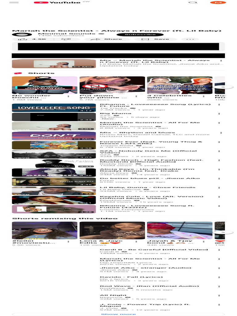 Oena - YouTube | PDF | Sound Recording | Contemporary R&B