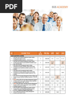 SGS Academy PH_Training Calendar H1 2025 | PDF | Medical Device ...