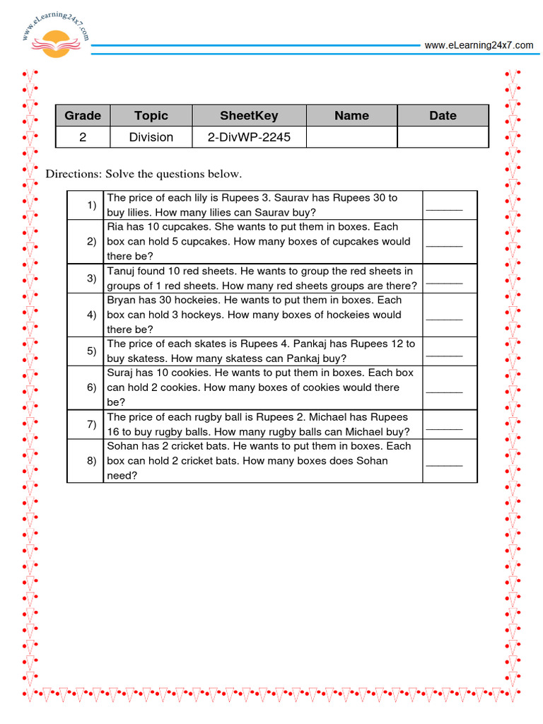 Grade2 IntWP Div 2245 | PDF