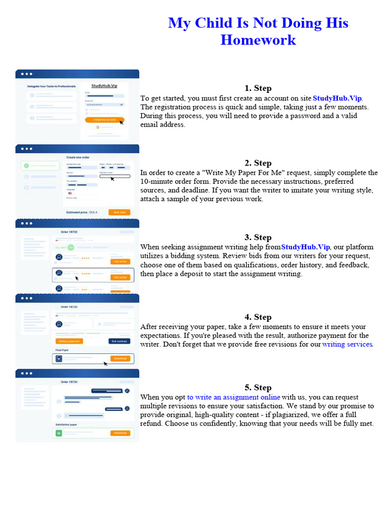 My Child Is Not Doing His Homework | PDF | Corporate Social ...