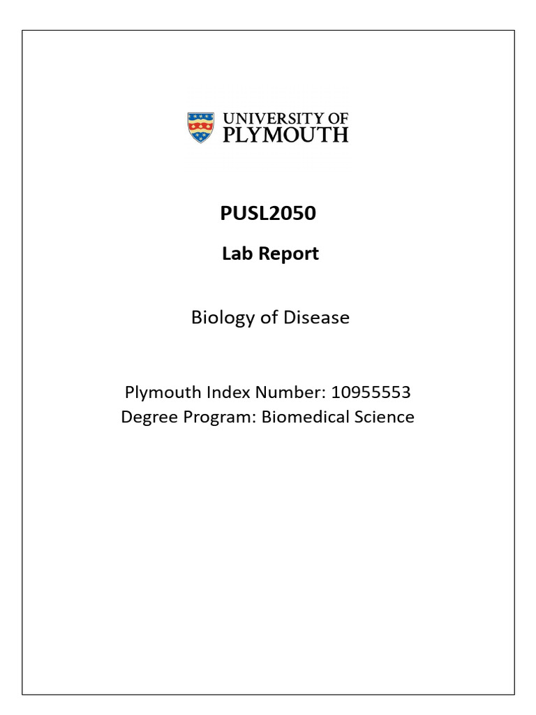 PCR Lab Report | PDF | Polymerase Chain Reaction | Real Time Polymerase ...